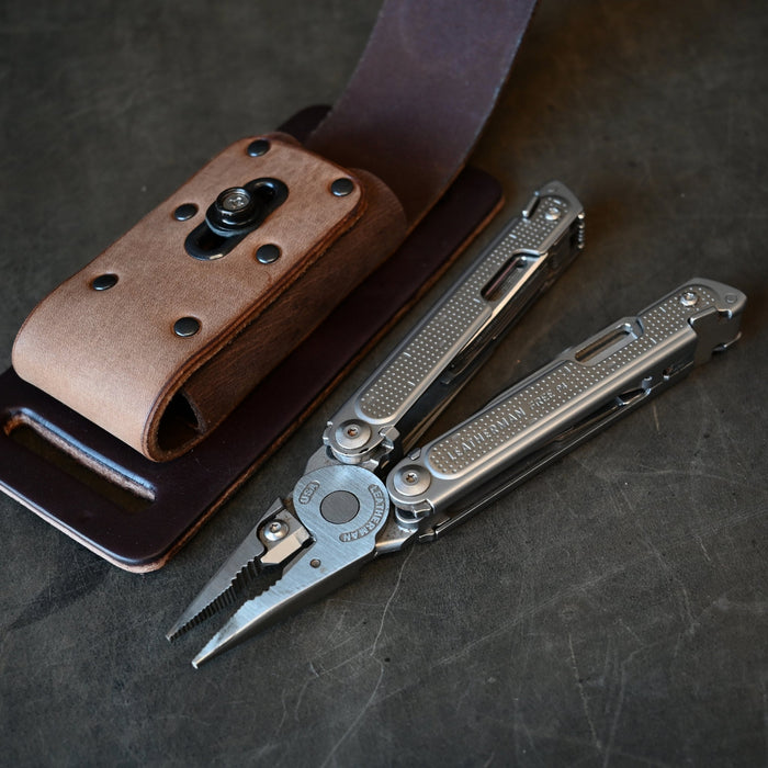 RMK Horizontal Carry Leatherman Pouch | RMK Leatherworks