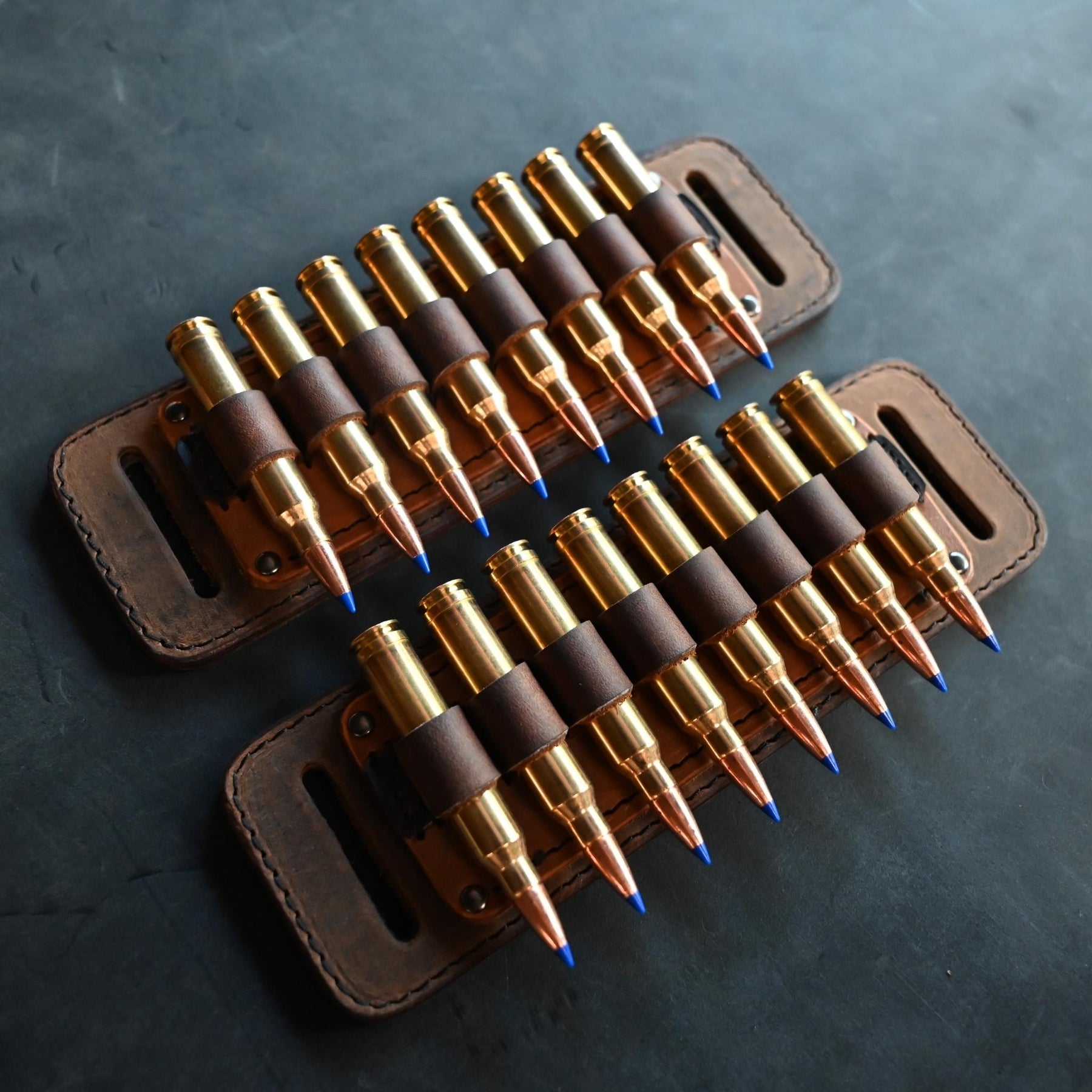Leather Ammo Belt Slide