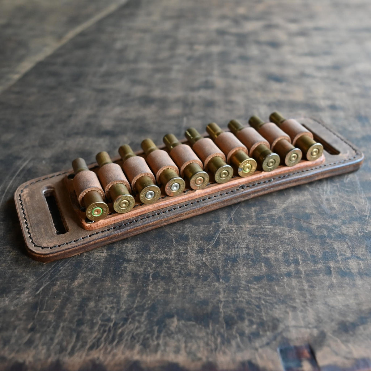 Leather Ammo Belt Slide | RMK Leatherworks