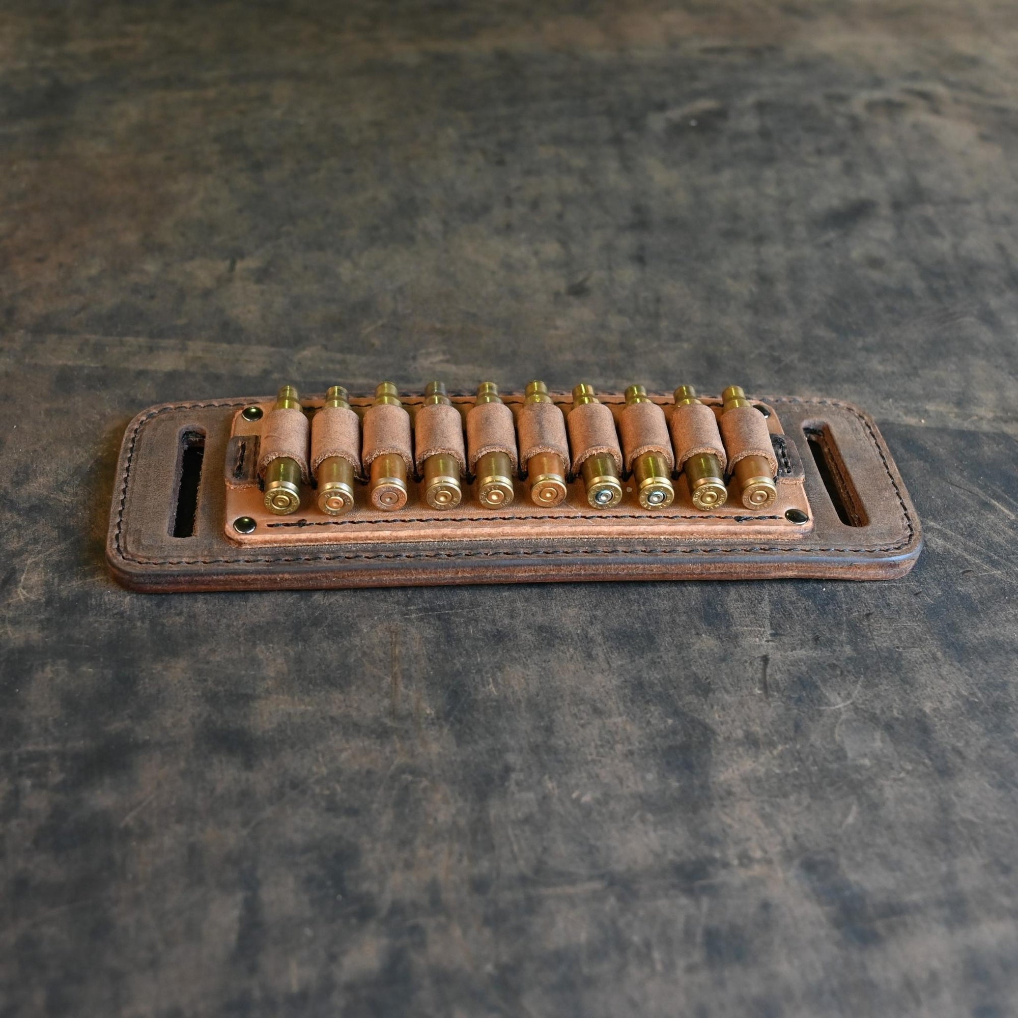 Leather Ammo Belt Slide